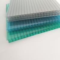 China Hollow Polycarbonate Sheet Panels Multi Wall Sun PC Panel For Greenhouse Roofing Covering for sale