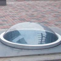 China Transparent Acrylic Dome Window PC UV Coating Protection Polycarbonate For Lighting Outdoor for sale