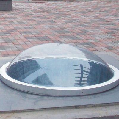 China Transparent Acrylic Dome Window PC UV Coating Protection Polycarbonate For Lighting Outdoor for sale