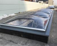 China 1-10mm Clear PC Dome Polycarbonate Skylight Roofing Cover for sale