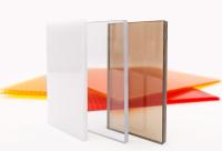 China 10mm 15mm UV Coating Bronze Solid Polycarbonate Sheet For Roofing Cover for sale