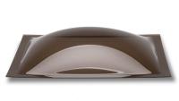China 4mm 6mm Polycarbonate PC Dome Shaped Skylight Roofing Lighting Cover for sale