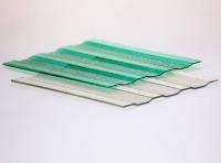 China Corrugated Polycarbonate Embossed Sheet 0.8-3mm zhengfei Roofing Cover for sale