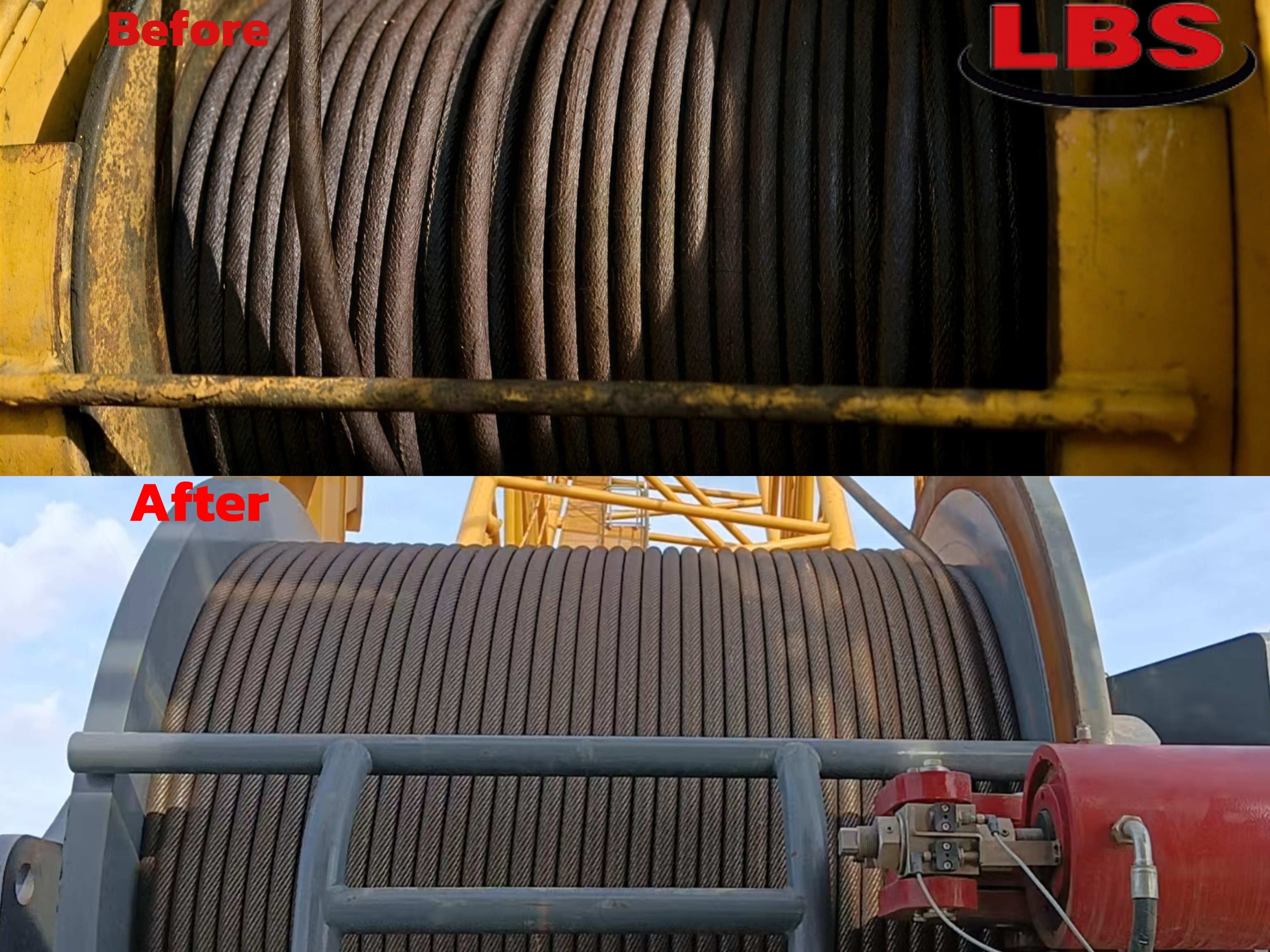 how to improve rope spooling on drums