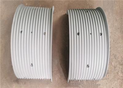 China LBS Grooved Sleeves Weld Or Bolted On Smooth Drum For Crane Drum Rope Winding for sale