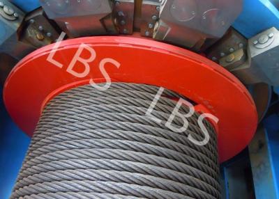 China Customized 8 Ton Load Offshore Winch 50 Meter With LBS Grooving For Digging Well for sale