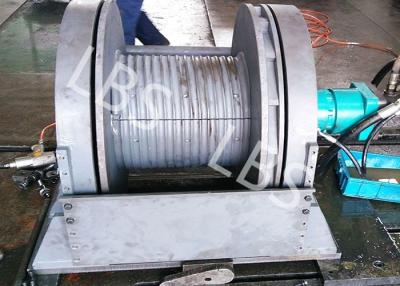 China Light Weight Hydraulic Mooring Winch Compact Structure Small Volume for sale
