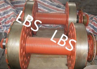 China Left / Right Rotation LBS Grooved Drum For Petroleum Drilling Rig for sale