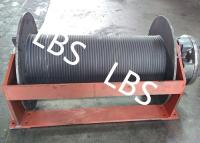 China Groove Sleeve Hydraulic Crane Winch 3 MM - 190 MM Wire Diameter for sale