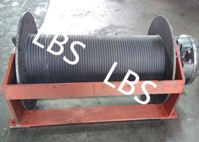 China Groove Sleeve Hydraulic Crane Winch 3 MM - 190 MM Wire Diameter for sale