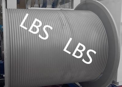 China Oil Drilling Rig Wire Rope Winch Drum Constant Operating Torque Motor for sale