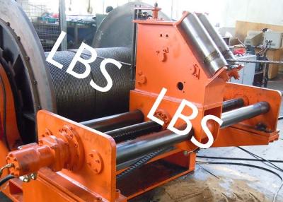 China LBS Grooved Sleeve Spooling Device Hydraulic Winch 3 MM - 190 MM Wire Diameter for sale