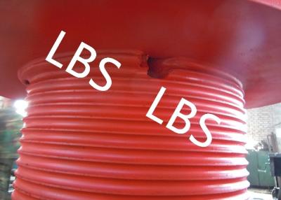 China Professional Construction LBS Grooving Drum Left / Right Rotation Direction for sale