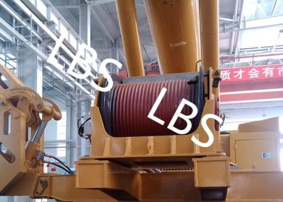 China Electric / Hydraulic Crawler Crane Winch Crane Windlass Groove Drum for sale