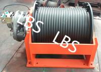 China Compact Structure Hydraulic Mooring Winch Small Volume With LBS Groove for sale