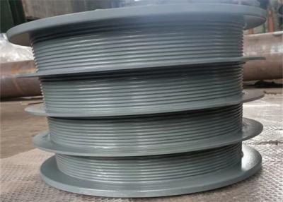 China Sand Blasting Grooved Hoist Drum Lebus Type / Spiral Type / Smooth Type for sale
