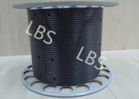 China Aluminium Winch Drums with LBS Grooved Sleeves On Aircraft Application Lifting for sale