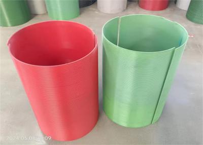 China Custom Carbon Steel Half Cut Split Lebus Grooved Roll Or Drum For Oil Rig Polymer Nylon Material for sale