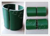 China Split Sleeve Polymer Nylon LBS Grooved Drum Sleeve Machine Device for sale