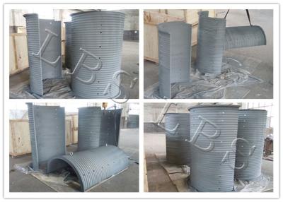 China Split LBS Grooved Drum Wire Rope Drum In Differenct Working Condition for sale