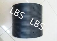 China Fully Machined Bolted Connection Wire Rope Sheaves Black Polymer Material for sale