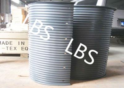 China Hydraulic / Electric Winch Drum LBS Sleeve 100-5000M Rope Capacity for sale