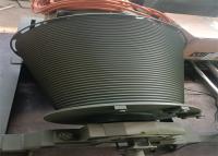China Welding Connection Steel Barrel With Grooves for sale