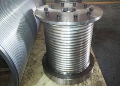 China High Strength Crane Drum , Wire Rope Winch Drum For 22mm Diameter Cable for sale