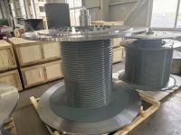 China Carbon Steel Hydraulic Winch Hoist Drum With Shaft for sale