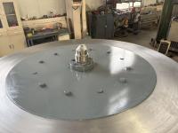 China Carbon Steel Hydraulic Winch Hoist Drum With Shaft for sale