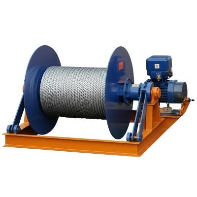 China Complying With ISO For Marine Winch  P.P Rope Or Wire Rope for sale