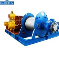 China Rated Load 0-1000 Kn Heavy Duty Marine Winch Complying With ISO Customized for sale