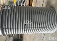 China Left-Handed 80° Split Lebus Groove Rope Drum Sleeve LBS Sleeve for 26mm Wire Rope for sale