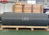China Q355B Steel LBS Grooved Drum Left- or Right-Handed 80° Epoxy Primer Coated Offshore Main Winch Drum for sale