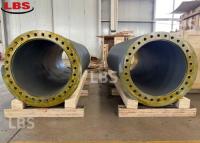 China Q355B Steel LBS Grooved Drum Left- or Right-Handed 80° Epoxy Primer Coated Offshore Main Winch Drum for sale