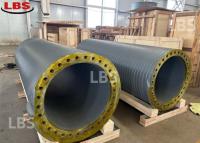 China Q355B Steel LBS Grooved Drum Left- or Right-Handed 80° Epoxy Primer Coated Offshore Main Winch Drum for sale
