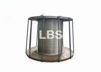 China Single Drum Assembly Q355D Steel Left-hand 60° Rope Groove For Tower Crane for sale