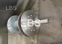 China Single Drum Body Assembly Steel Double Through Shaft Heads For Lifting Winch Equipment for sale