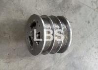 China Q355B Steel Triple-section Drum Right-hand 50° Rope Groove Multi-hole Matched For Multi-rope Synchronous Lifting Winch for sale