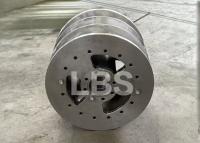 China Q355B Steel Triple-section Drum Right-hand 50° Rope Groove Multi-hole Matched For Multi-rope Synchronous Lifting Winch for sale
