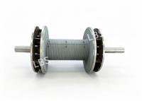 China Heavy Duty Q355D LBS Grooved Drum Customized for Crane Wire Rope for sale