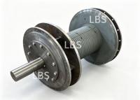 China Heavy Duty Q355D LBS Grooved Drum Customized for Crane Wire Rope for sale