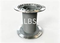 China Precision Groove Layout Heavy‑Duty Winch Drum Left‑Hand Lebus Wire Rope Drum for sale