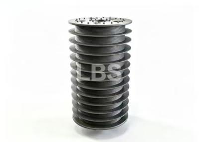 China 12-section Drum Q355B Steel Double-fold Rope Grooves Right-hand 30° For Lifting for sale
