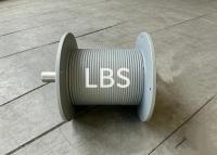 China High‑load Left‑hand 45° Double‑folded Lebus Winch Drum, Q345B Heavy‑duty Welded Drum for sale