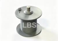 China Lebus Double‑fold Groove Drum Q345B Left‑hand 45° For Construction Machinery for sale
