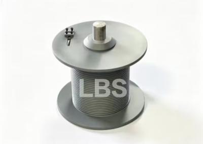 China Lebus Double‑fold Groove Drum Q345B Left‑hand 45° For Construction Machinery for sale