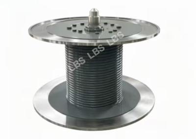 China Epoxy Primer Drum RAL7031 Topcoat Lebus Groove For Winch for sale