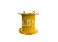 China Heavy‑Duty Welded Double‑Folded Lebus Groove Drum, Wire Rope Drum for Marine Winch for sale