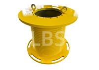 China Heavy‑Duty Welded Double‑Folded Lebus Groove Drum, Wire Rope Drum for Marine Winch for sale